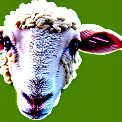 sheep shape morph spider web | Stable Diffusion