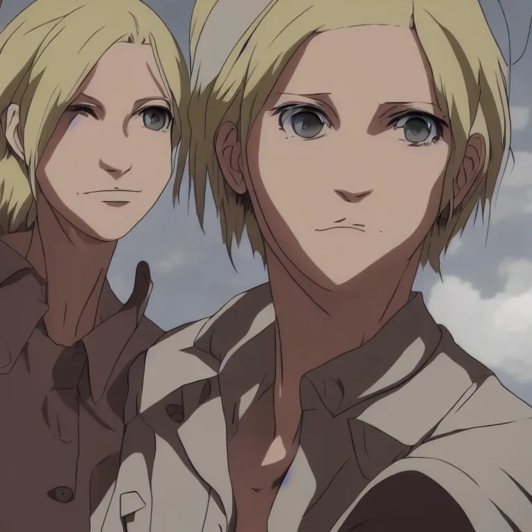 portrait of beautiful annie leonhart, anime | Stable Diffusion | OpenArt