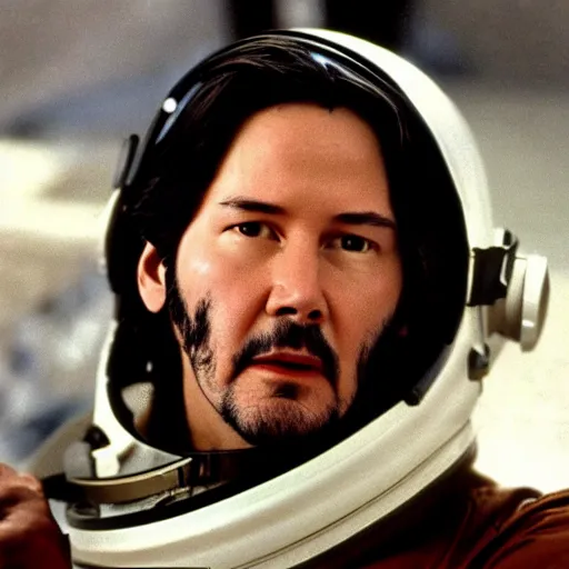 keanu reeves in the moon ( 1 9 6 9 ) | Stable Diffusion | OpenArt