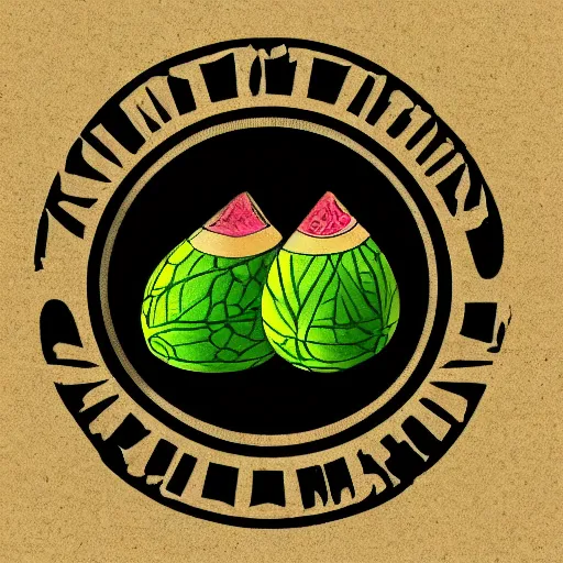 a logo picturing three little melons, with differing | Stable Diffusion | OpenArt