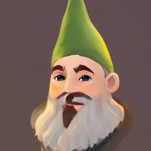 Portrait of a gnome called Eldon, who is a young | Stable Diffusion ...