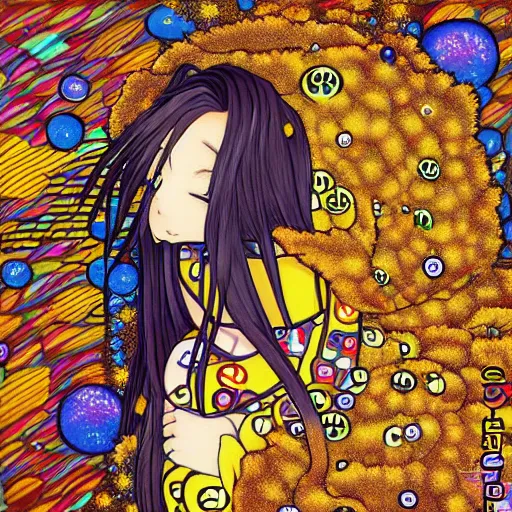 a deep fried meme by with a kawaii anime girl by dan | Stable Diffusion ...