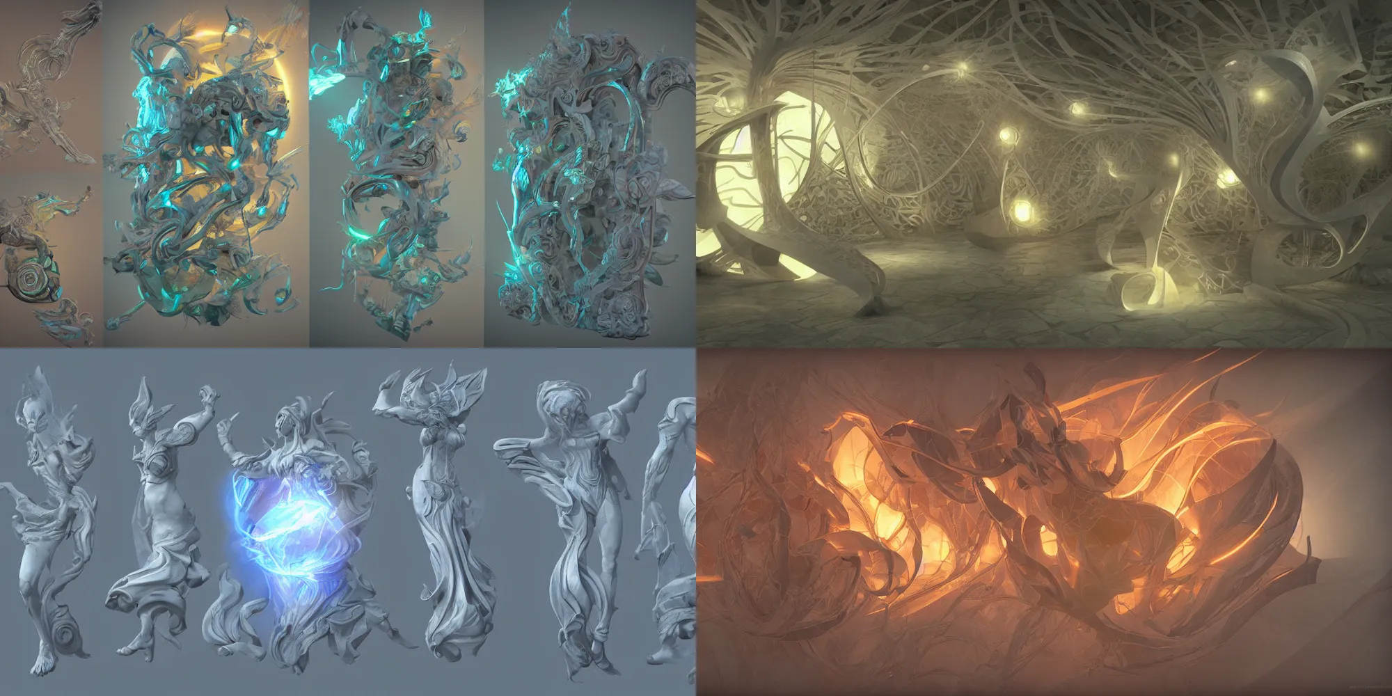 elemental planes art nouveau, concept art, 3D render, | Stable Diffusion | OpenArt