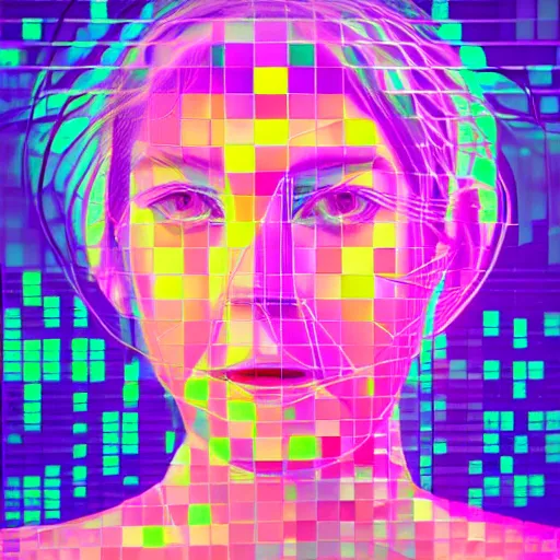 portrait of a woman inspired by data - driven art, | Stable Diffusion | OpenArt