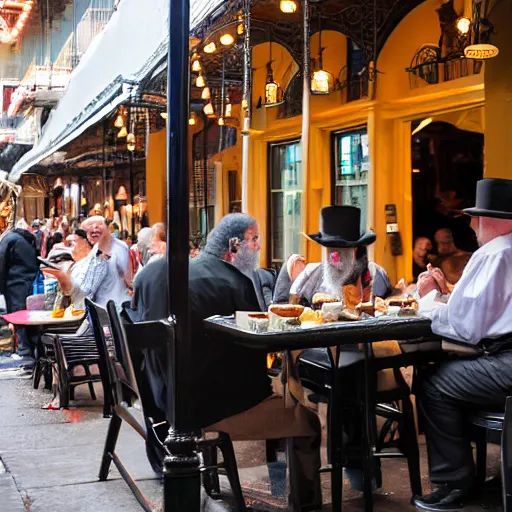 Photo of emmanuel macron eating a burger at a fast | Stable Diffusion ...