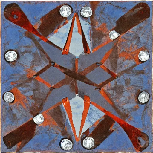 diamonds and rust, painted by joan baez and bob dylan | Stable ...