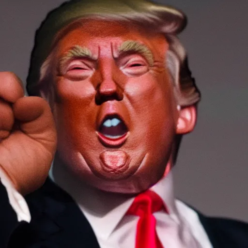 Donald Trump holding a supreme brick while dripped | Stable Diffusion ...