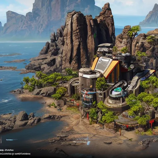 photograph of Storm Point from Apex Legends, highly | Stable Diffusion ...