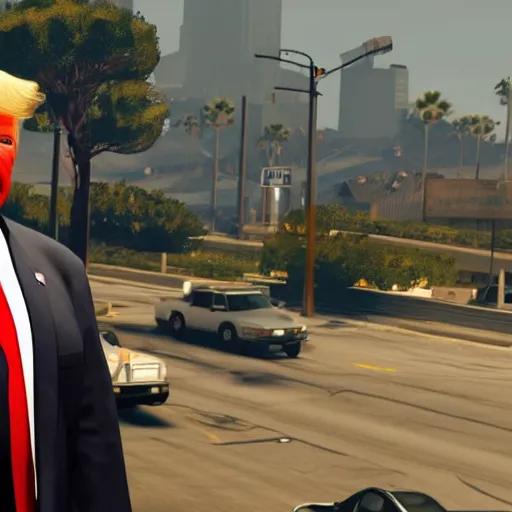 Donald Trump in GTA V, 8K | Stable Diffusion | OpenArt