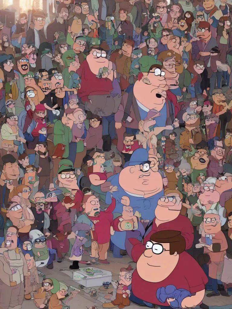 Seth MacFarlane dressed as Peter Griffin, extremely | Stable Diffusion ...