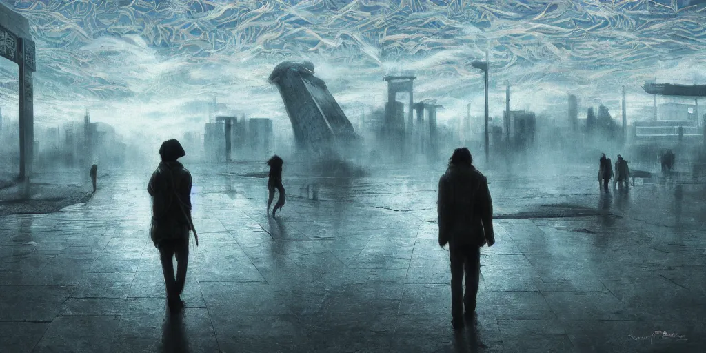 lone wanderer in a highly detailed surreal cinematic | Stable Diffusion ...