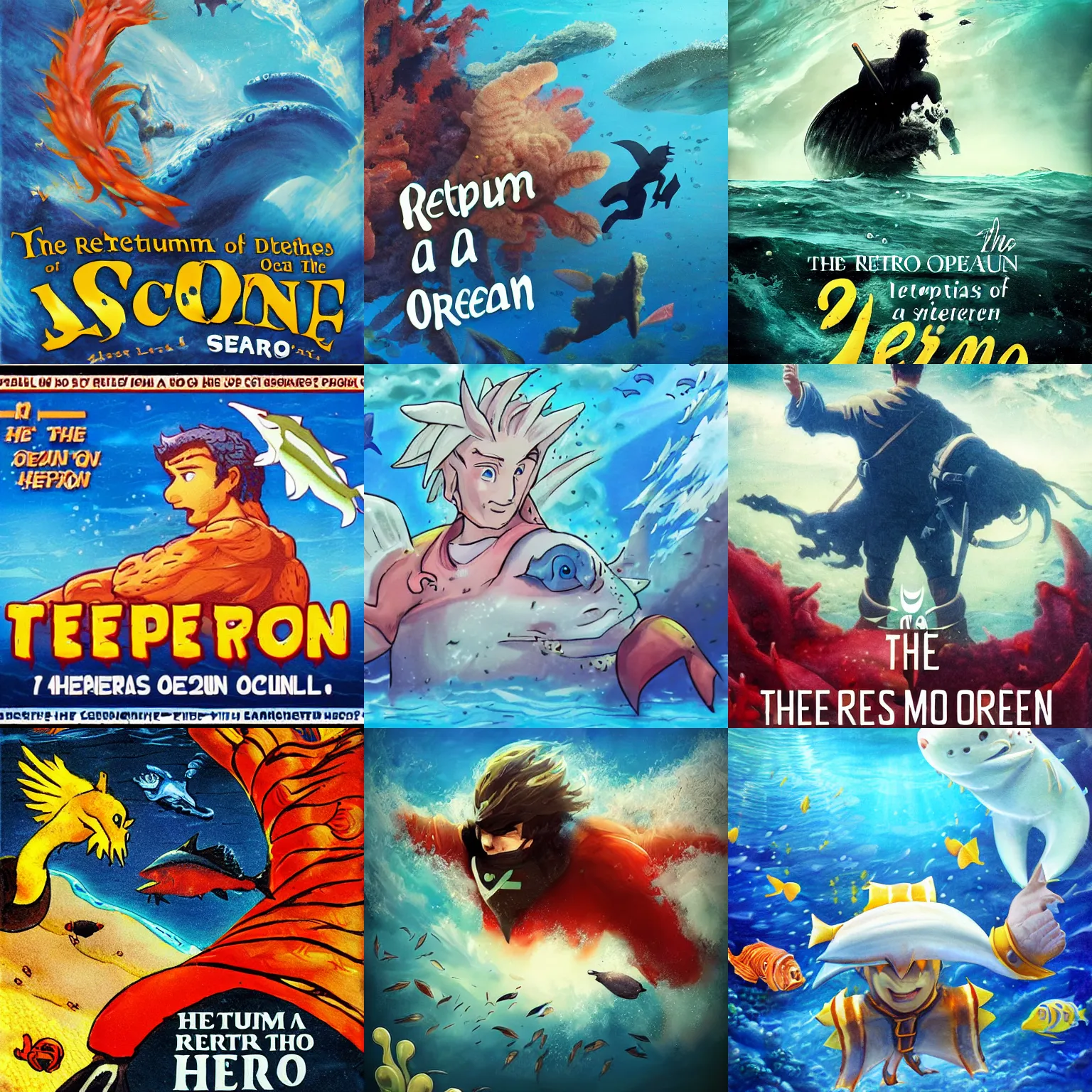 the return of a hero from the depths of ocean | Stable Diffusion | OpenArt