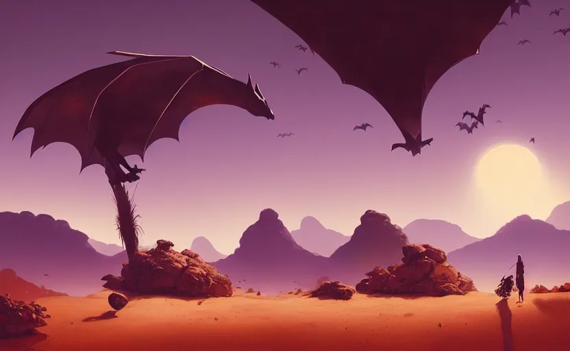 pangolin and bat in australia desert, beautiful | Stable Diffusion ...