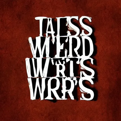 These Are My Twisted Words, Digital Art, Trending on | Stable Diffusion ...