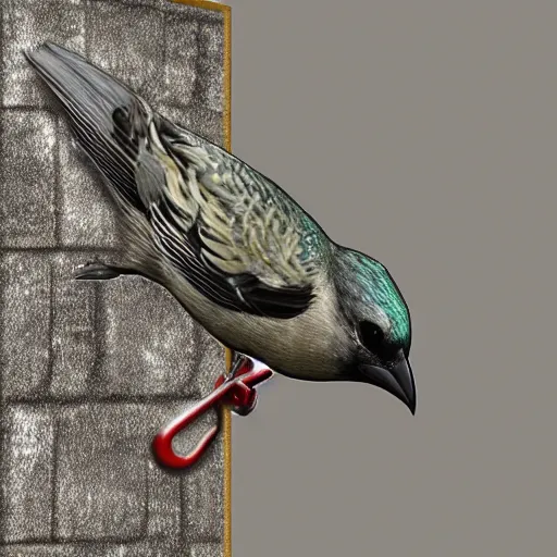 bird pinching a alarm, photorealistic | Stable Diffusion | OpenArt