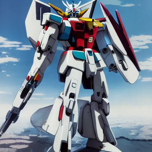 gundam with a flower for a head, rococo, sci - fi | Stable Diffusion ...