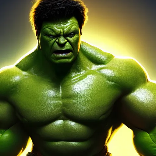 limmy brian limond as the incredible hulk, realistic | Stable Diffusion ...