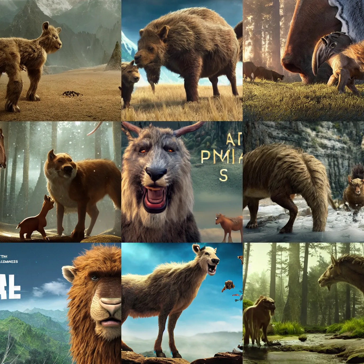 Commercial For A Epic And Cinematic Animated Animal | Stable Diffusion