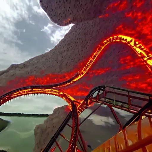 rollercoaster pov video, rollercoaster riding through | Stable Diffusion | OpenArt