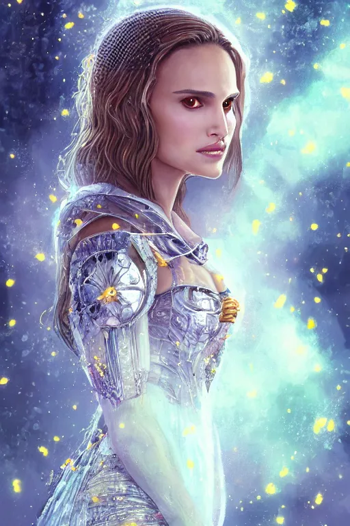 natalie portman as a bee witch dressed in intricate | Stable Diffusion | OpenArt