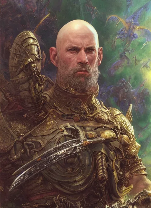 a hyperrealistic and detailed paintbrush portrait of a | Stable ...