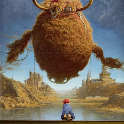 looming fluffy 8 legged gallerie blob collie dog bean | Stable ...