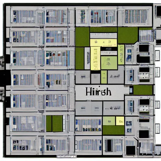 an office space floor plan painted by Hironymous Bosch | Stable Diffusion | OpenArt