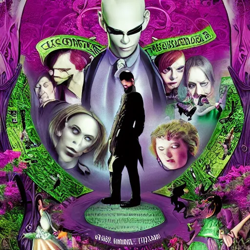 the matrix, Alice in wonderland | Stable Diffusion | OpenArt