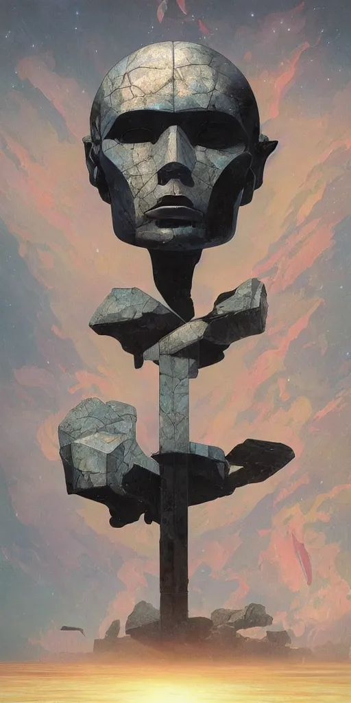 Vincent Di Fate, minimalistic, hyperrealistic | Stable Diffusion | OpenArt