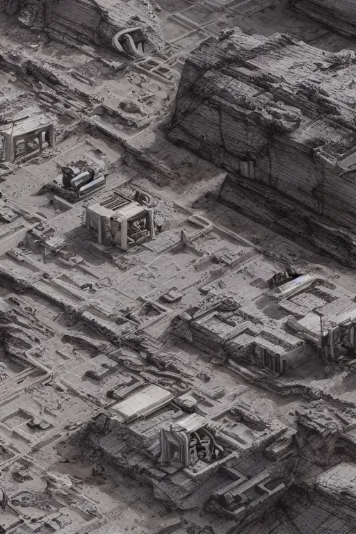 cinematic scene of small research lab of brutalist | Stable Diffusion ...