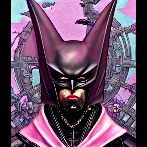 black samurai batman batman batman android, ((dark | Stable Diffusion ...