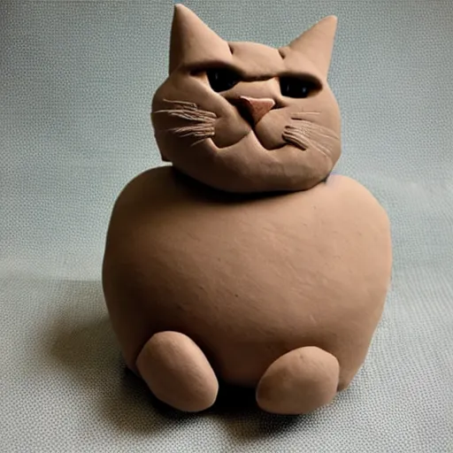 clay golem cat, | Stable Diffusion | OpenArt