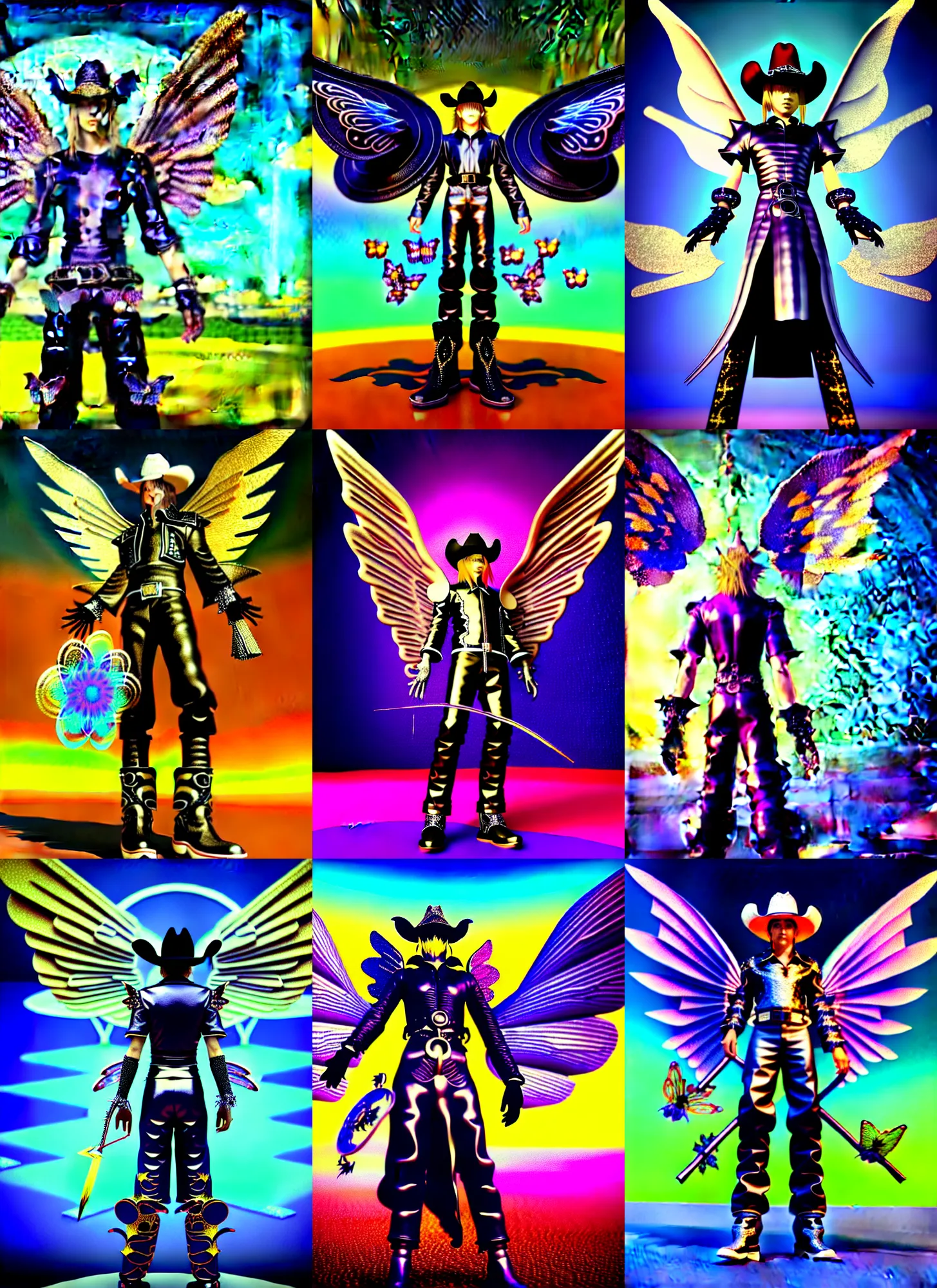 vintage cgi 3 d render by micha klein of chibi cyborg | Stable ...