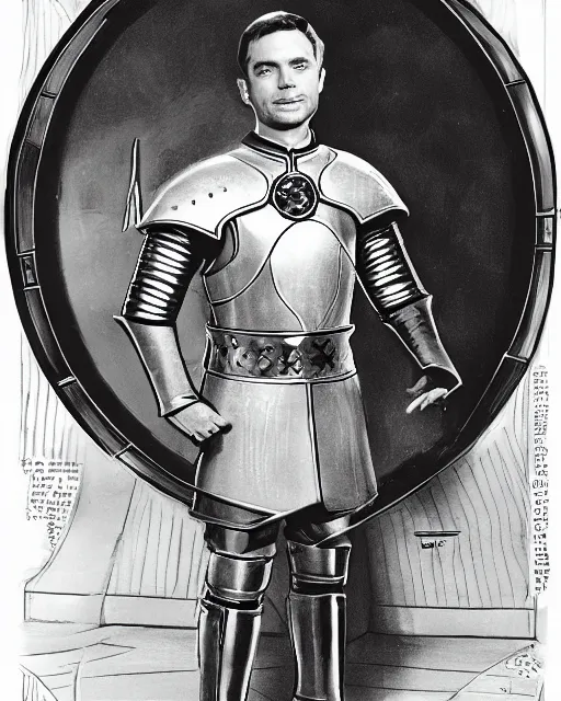 portrait of a knight of the round table in starfleet | Stable Diffusion ...