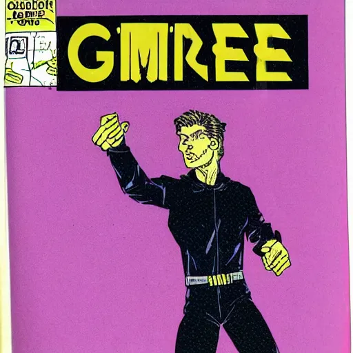 david mazzucchelli comic golden eyes man scars jacket | Stable Diffusion