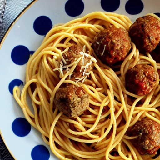 bluejay eating spaghetti and meatballs | Stable Diffusion | OpenArt
