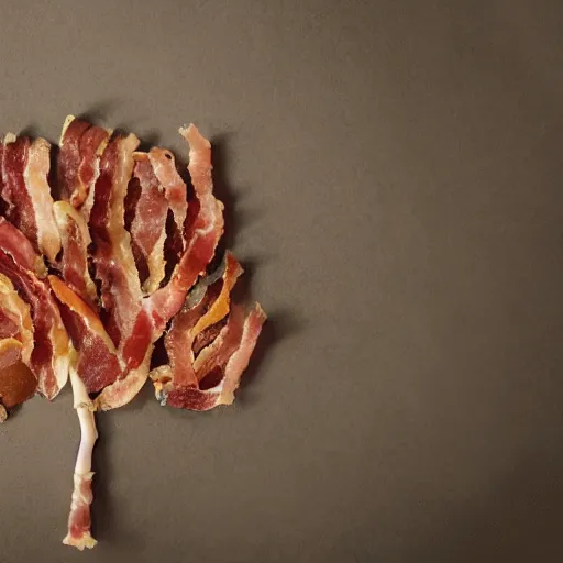 a tree with leaves made of bacon | Stable Diffusion | OpenArt