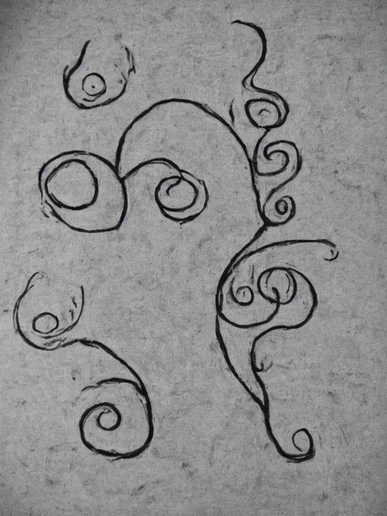 a chalkboard drawing of an acorn that turns into a | Stable Diffusion ...