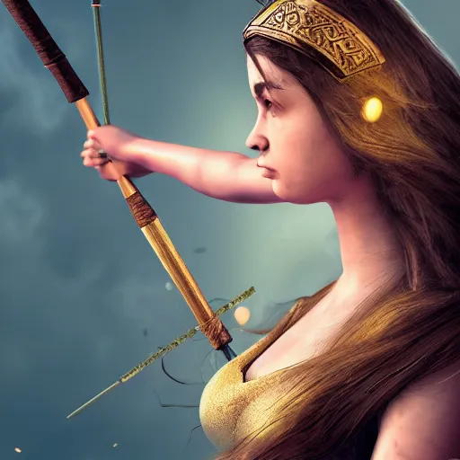 Greek goddess Athena fighting with stupidity, | Stable Diffusion | OpenArt