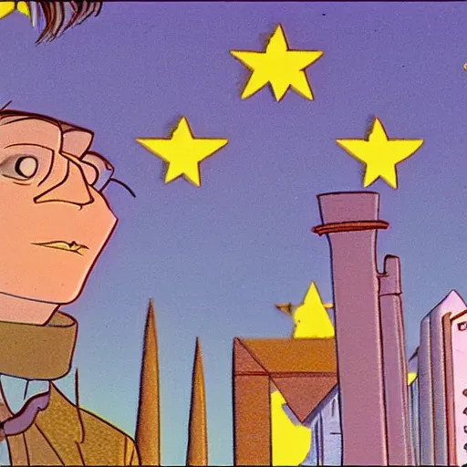 still frame from 1990s independent European animated | Stable Diffusion