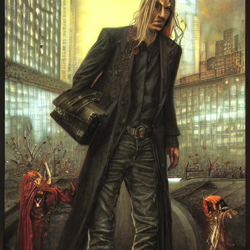 portrait of an urban vampire. by howard david johnson | Stable ...