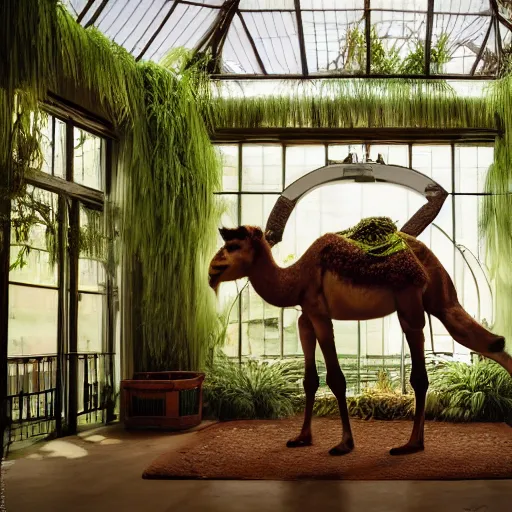 cinematic photo of a taxidermized camel as the | Stable Diffusion