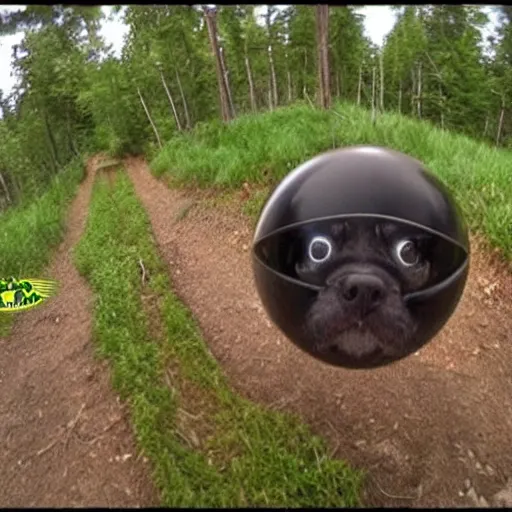 spherical dog trail cam footage | Stable Diffusion | OpenArt