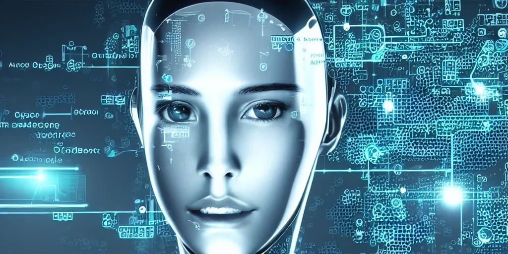 ex machina ai artificial intelligence android, clear | Stable Diffusion