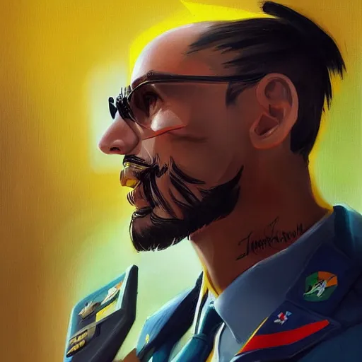 Portrait painting of Evil jair messias bolsonaro | Stable Diffusion ...