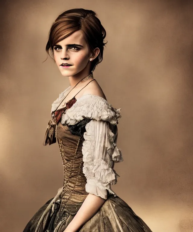 full body portrait of Emma Watson photo photorealistic | Stable ...