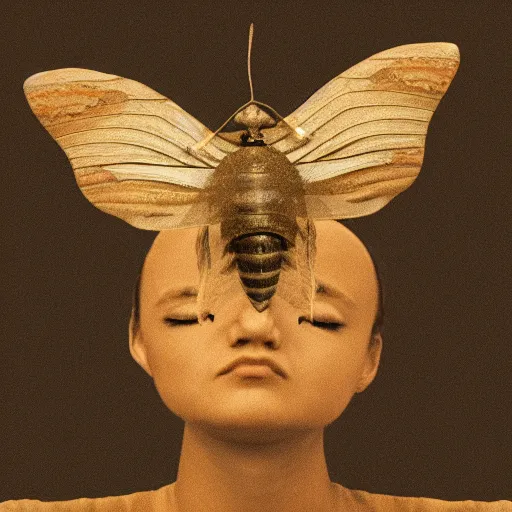 a moth shaped like a human, photograph, anthropomorphic | Stable ...
