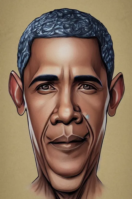 saint obama, realistic, sketch and art by jacqueline | Stable Diffusion ...