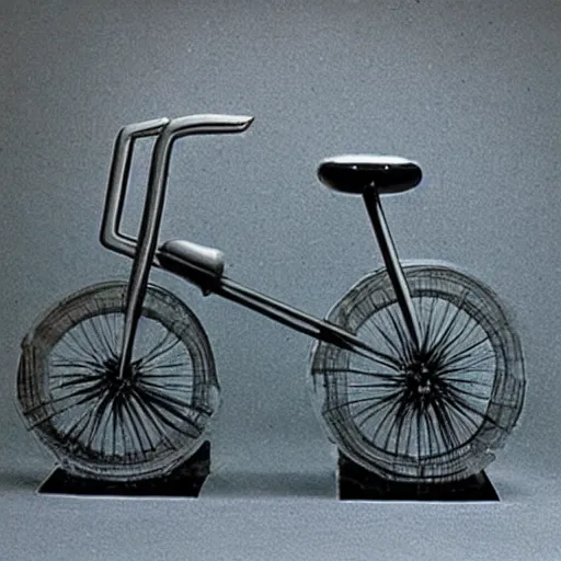 a cute beautiful alien shaped bicycle by H.R. Giger | Stable Diffusion