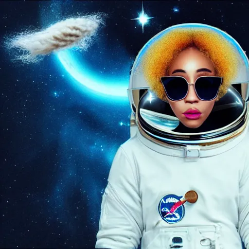 doja cat as an astronaut | Stable Diffusion | OpenArt